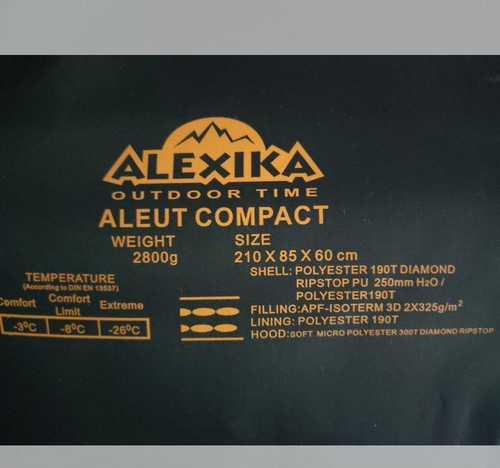 Спальный мешок зимний Alexika aleut compact