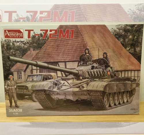 Сборная модель T-72M1 Amusing Hobby 35A038