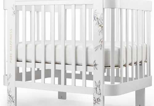 Кроватка для новорожденных приставная