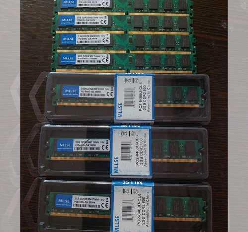 Оперативная память ddr2 2gb 800