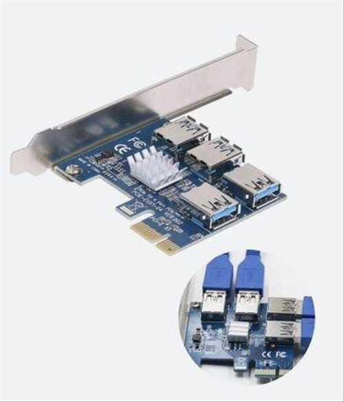 Разветвитель pci e / расширитель pci e