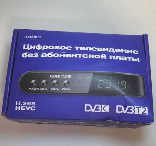 Приемник телевизионный DVB-T2 Rombica