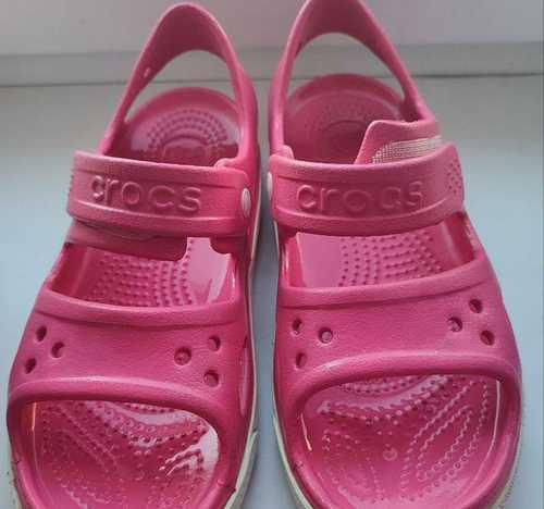 Продам Crocs J3 розовые 23 см.на девочку