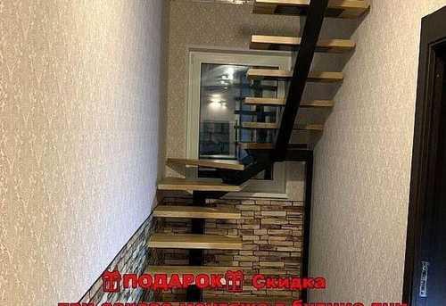 Отделка бетонных лестниц межэтажная
