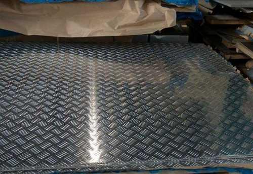 Алюминиевый лист рифленый квинтет 3х1250х2500