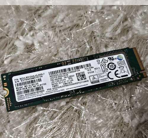 SSD M.2 Samsung PM981 -512GB (970 EVO)