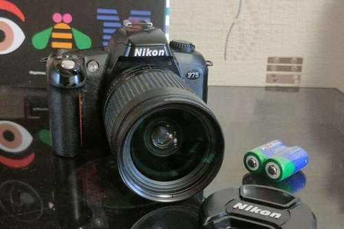 Зеркальный плёночный фотоаппарат Nikon F75