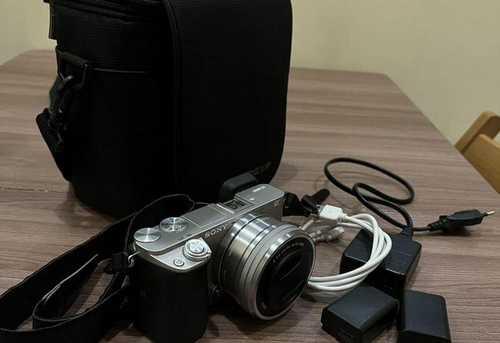 Беззеркальнный фотоаппарат sony alfa 6000