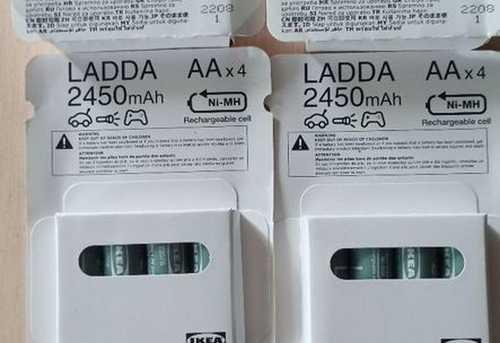 Аккумуляторы Ladda AA HR6 x 4шт 1.2V 2450mAh
