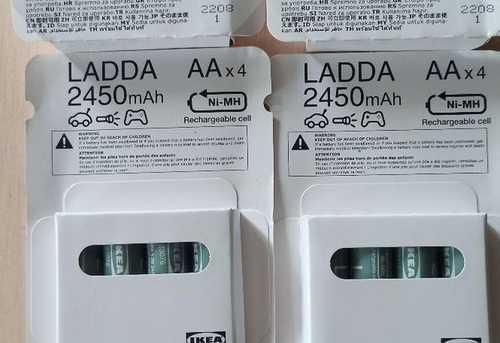 Аккумуляторы Ladda AA HR6 x 4шт 1.2V 2450mAh