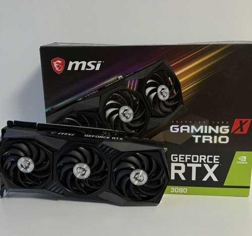 Видеокарта Msi Rtx 3090 24 Gb Gaming X Trio