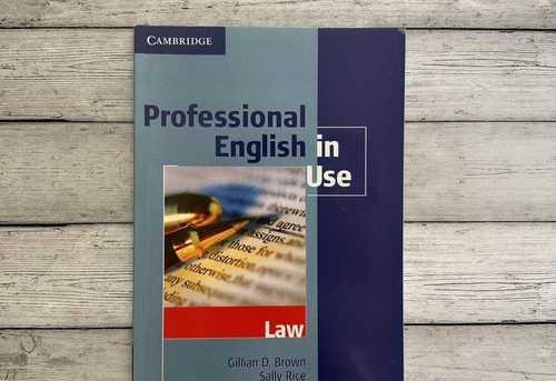 Professional English in Use Law