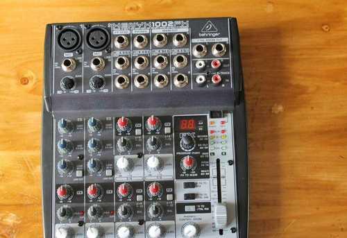 Цифровой микшерный пульт behringer 1002 FX