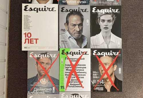 Журнал esquire 2011-2015