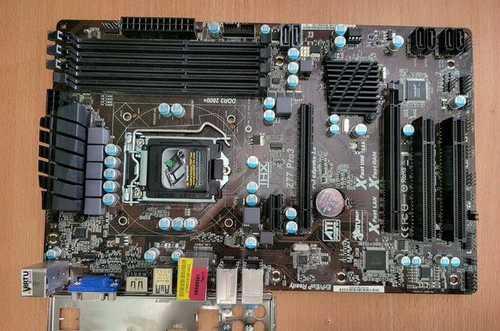 1155 ASRock Z77 Pro3 4xDDR3 Sata3 проверка