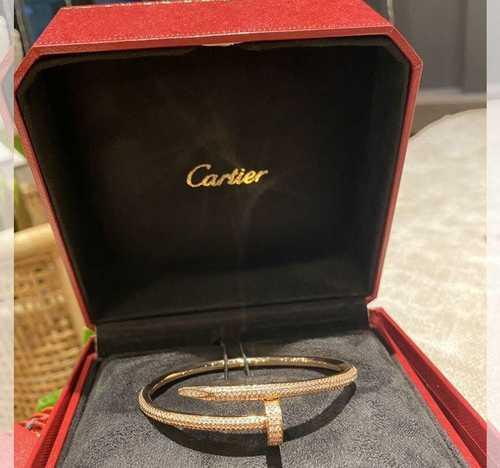 Браслет женский cartier гвоздь с бриллиантами