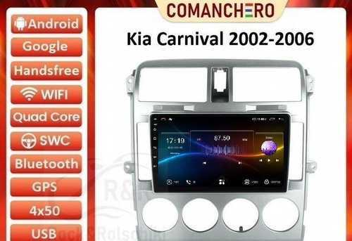 Магнитола Kia Carnival 2002-2006 Android