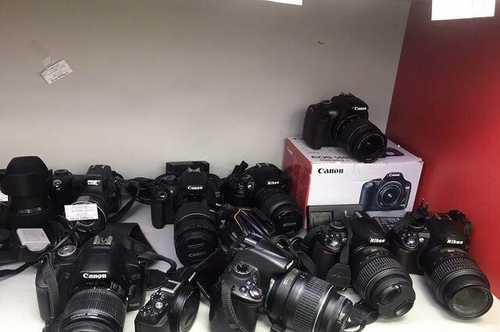 Зеркальные фотоапараты Canon/Nikon/Sony
