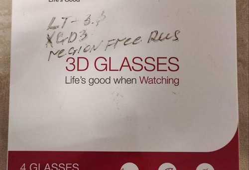 3D очки LG Cinema 4 шт