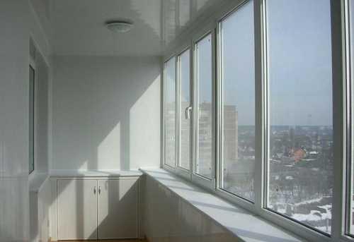 Остекление балконов / отделка лоджий