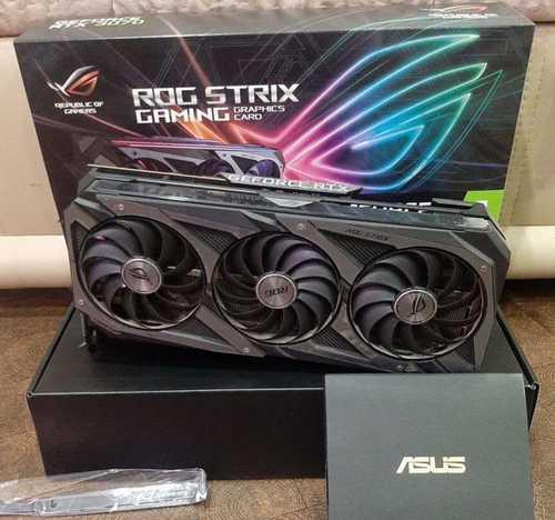 Видеокарта Asus RTX 3070 ROG strix