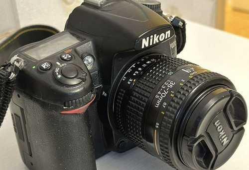 Зеркальный фотоаппарат Nikon d7000 + Nikkor 35-70