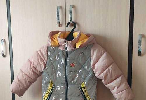 Куртка детская зима на девочку 3-4года