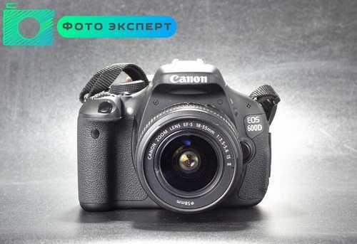 Фотоаппарат Canon 600D kit 18-55 IS (id0220)