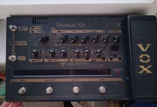 Гитарный процессор VOX ToneLab EX