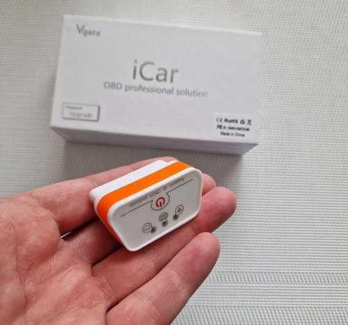 Диагностика Vgate iCar2 WiFi и Bluetooth 3.0