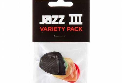 Набор медиаторов Dunlop Jazz III Pick Variety Pack