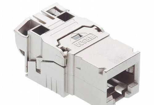 Модуль соединительный, 1xRJ45/s, Кат.6А EL