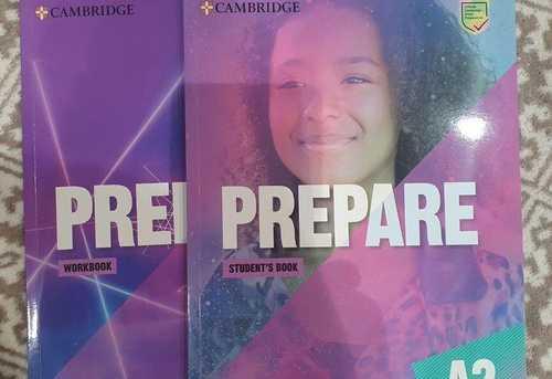 Учебник и рабочая тетрадь cambridge prepare