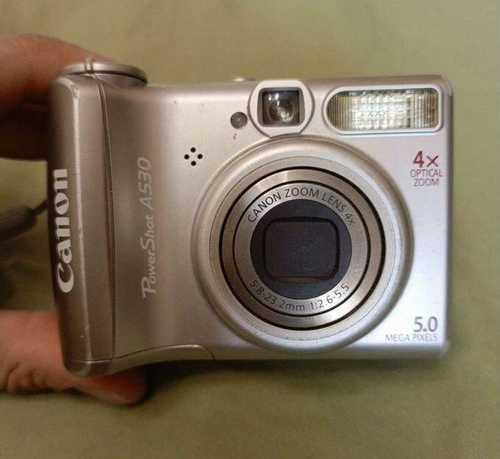 Фотоаппарат canon PowerShot A530
