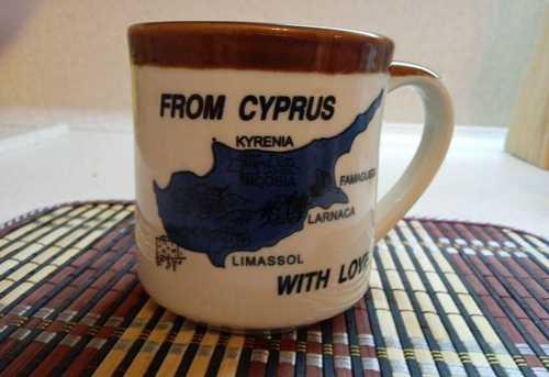 Чашка кружка с Кипра