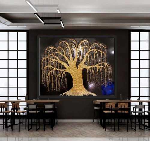 Картина -панно для интерьера дерево изобилия