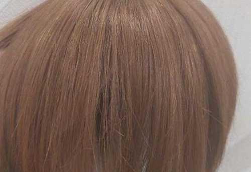 Накладка из натуральных волос с челкой