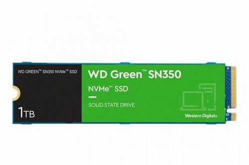 SSD Western Digital Green SN350 NVMe 1тб M.2 2280