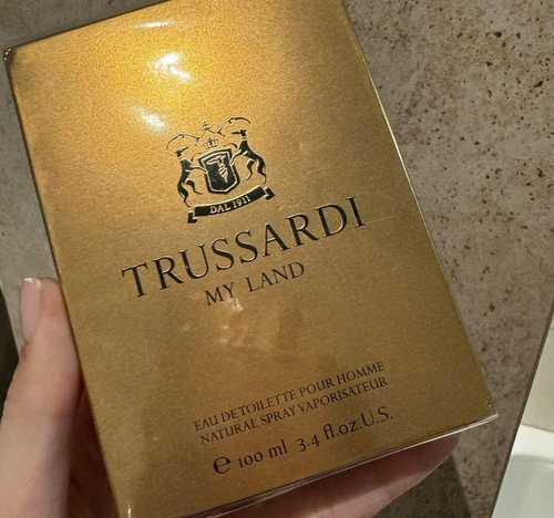 Новый Trussardi my land 100 ml