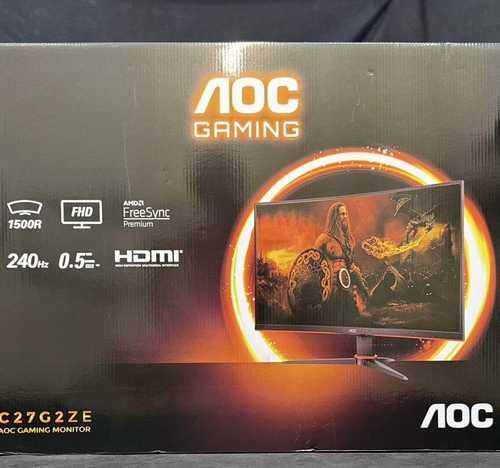 Монитор AOC gaming C27G2ZE/BK (27"/240Hz/FHD)