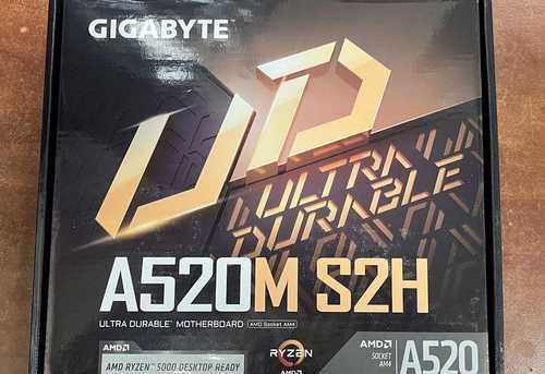 Материнская плата Gigabyte A520M S2H AM4