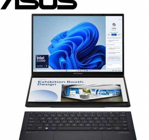 Asus ZenBook 14 Duo, Ultra 9-185H, 32/1tb, 2 экран