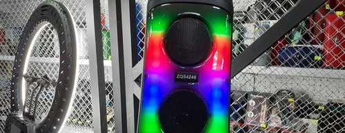 Колонка блютуз с RGB подсветкой +микрофон