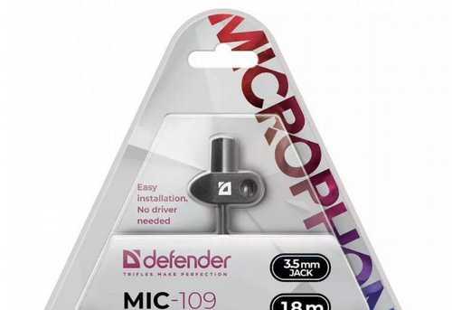 Микрофон Defender MIC-109 черный