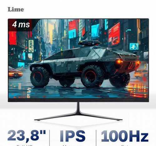 Новый Монитор Lime 24" 100Гц IPS