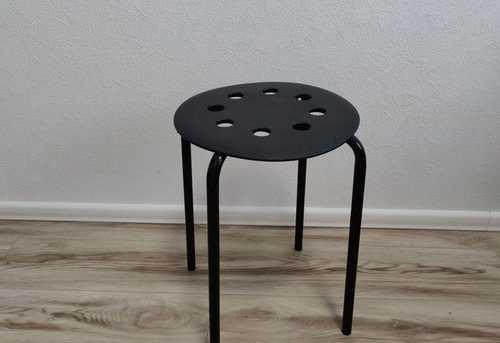 Табурет IKEA Marius черного цвета