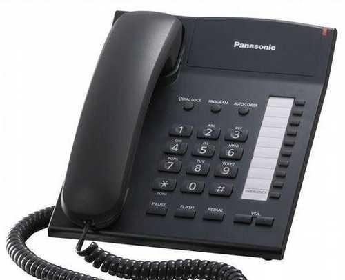 Телефонный аппарат Panasonic KX-ts2382ru black