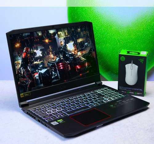 Ноутбук Acer Nitro / Core i5 / GTX 1660 Ti / 15.6"