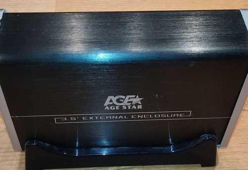 Внешний бокс Agestar 3.5" SATA SUB3AHT USB2.0