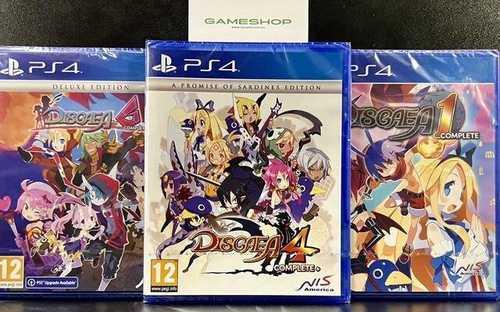 Disgaea 4 Complete + A Promise of Sardines Ed.PS4
